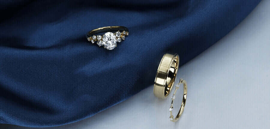 How to Pair and Stack Wedding Bands with Engagement Rings